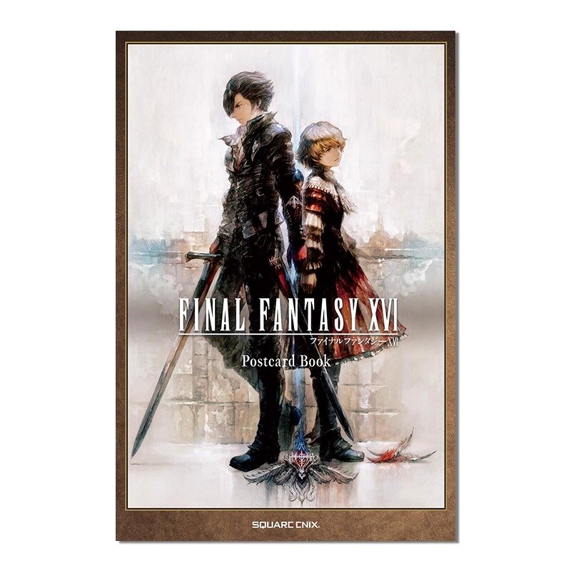 Коллекционная книга открыток «Final Fantasy XVI» (FINAL FANTASY XVI), издание на японском языке, Square Enix, 2023