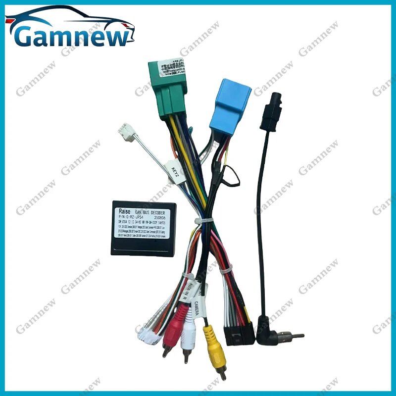 Автомобильный Android-радио кабель, разъем жгута проводов, адаптер CAN-шины для Jeep Renegade Compass Commander 2022