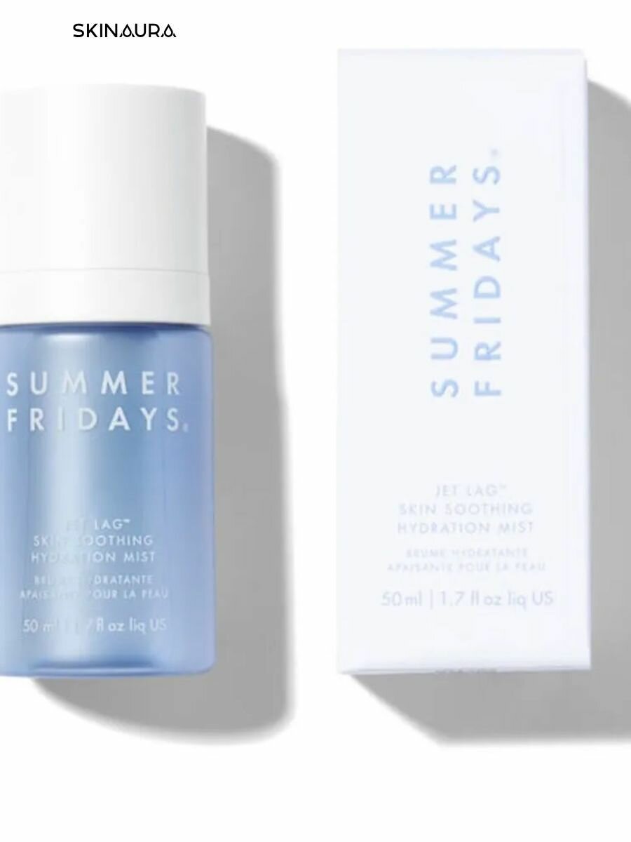 Summer Fridays Увлажняющий мист для лица 50мл Jet Lag Skin Soothing Hydration Mist 50ml