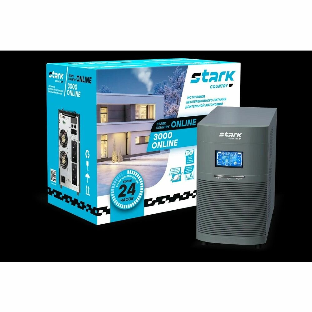 Stark - ИБП 1ф Однофазные SC 3000 Online 12A ИБП 3000 ВА 2700 Вт