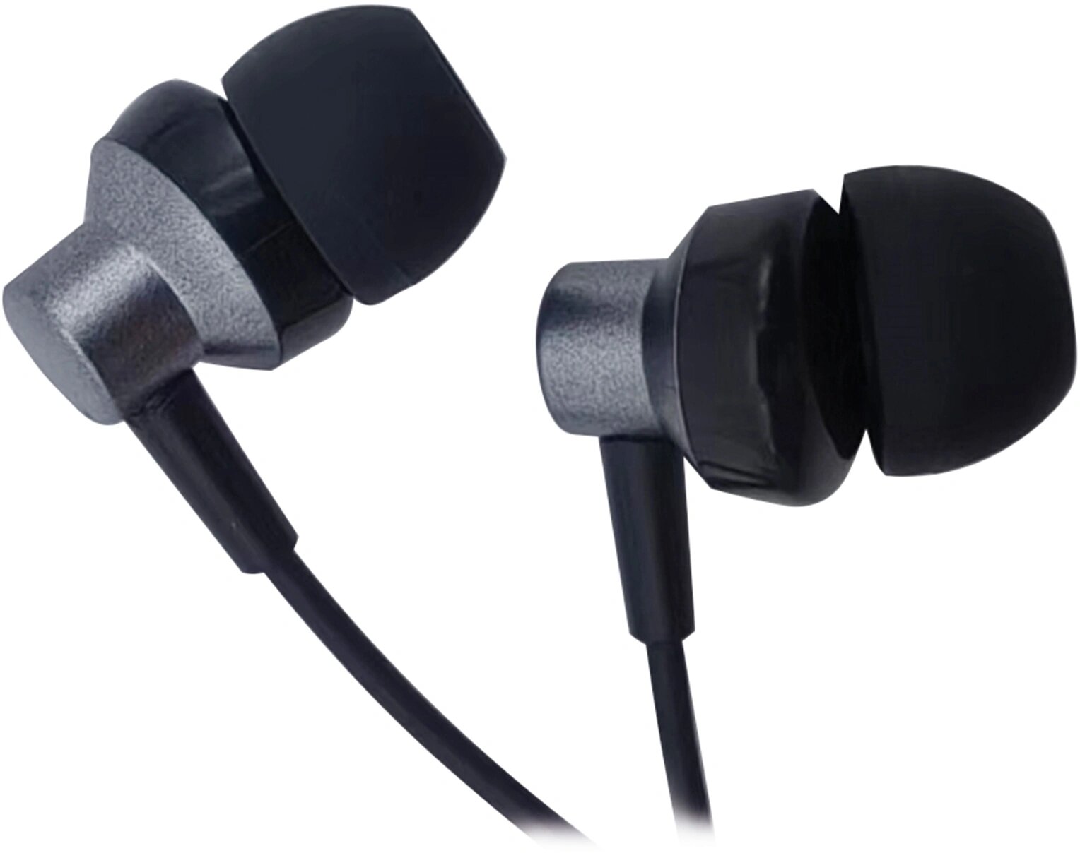 Гарнитура внутриканальные Oklick HS-S-230 1.2м черный проводные в ушной раковине (SS-E188B)
