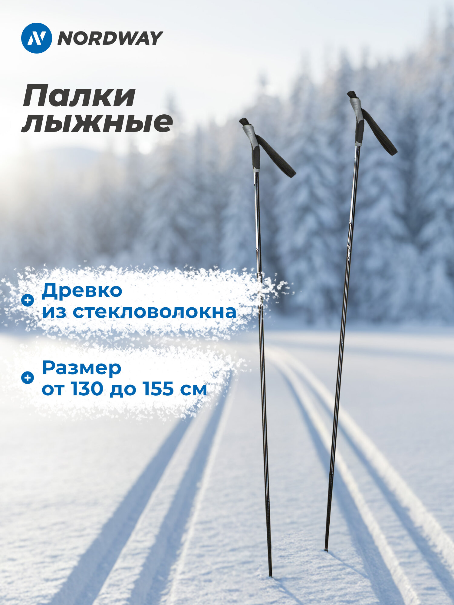 Палки для беговых лыж Nordway Active