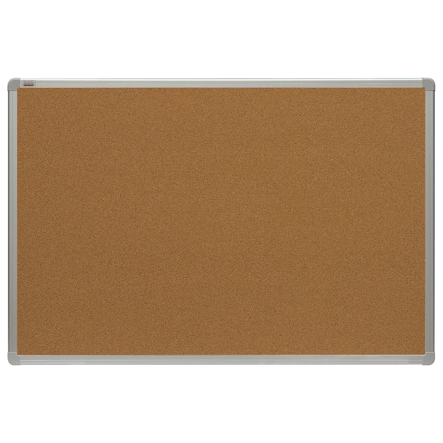 Доска пробковая для объявлений 100150 см, алюминиевая рамка, 23 OFFICE, (Польша), TCA1510