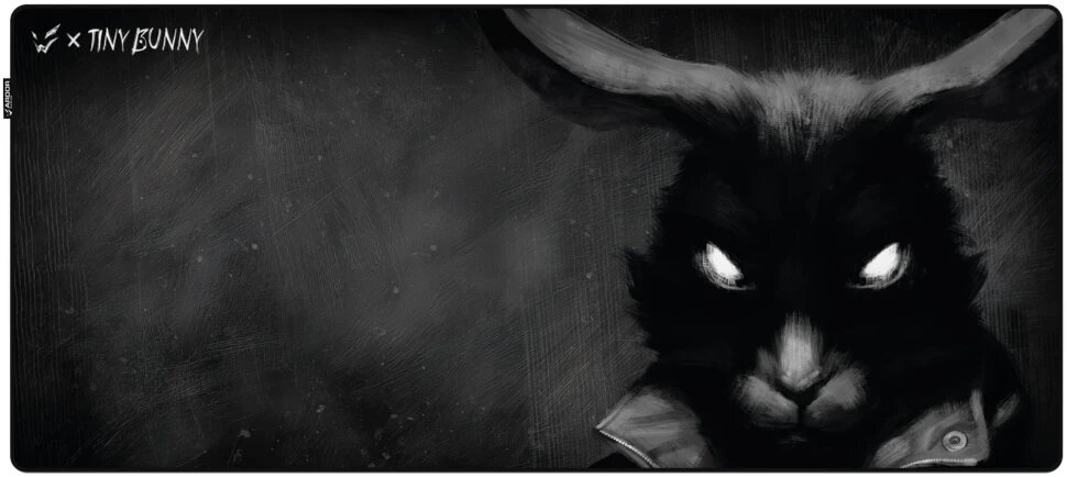 Коврик ARDOR GAMING Tiny Bunny (XL), speed, 900 мм x 400 мм x 4 мм