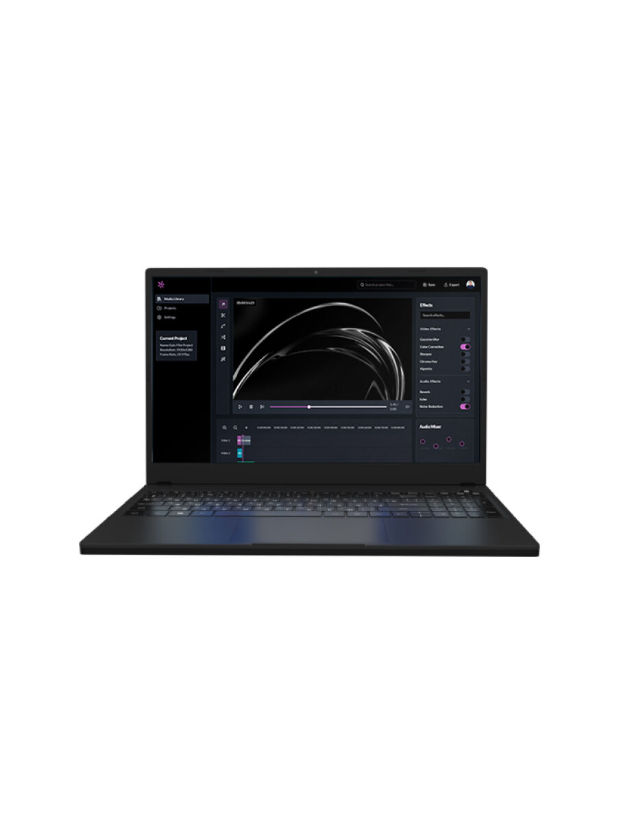 Ноутбук 15.6" IPS FHD RIKOR PRO 5 15’’ M-01 R-N NINO 200/AMD-029(кдба.466259.014-04) black (AMD Ryzen 3 5425U/8Gb/256Gb SSD/VGA int/W11Pro) (A595B93D)