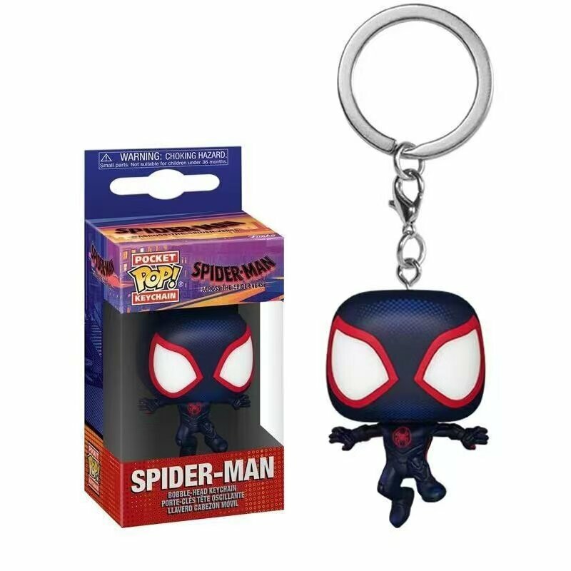 Брелок FUNKO POP Disney HULA Stitch, брелок Человек-паук, брелок Гарри Поттер