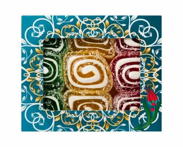 Лукум Рулет Фруктовый Ассорти, 300 г