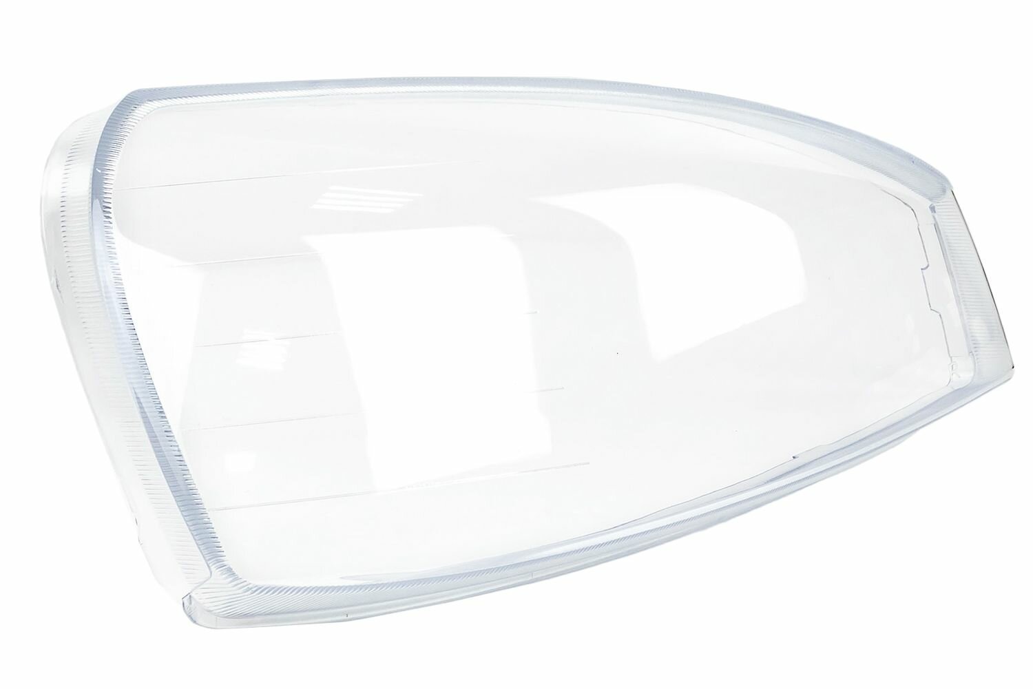 Пластиковое стекло правой фары для Лада Калина с фарами Киржач