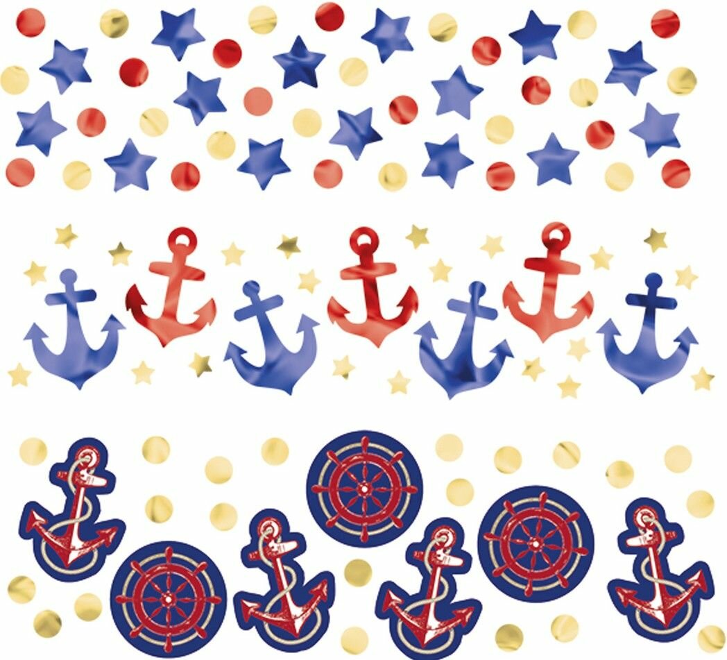 Конфетти Морское 34гр большая упаковка