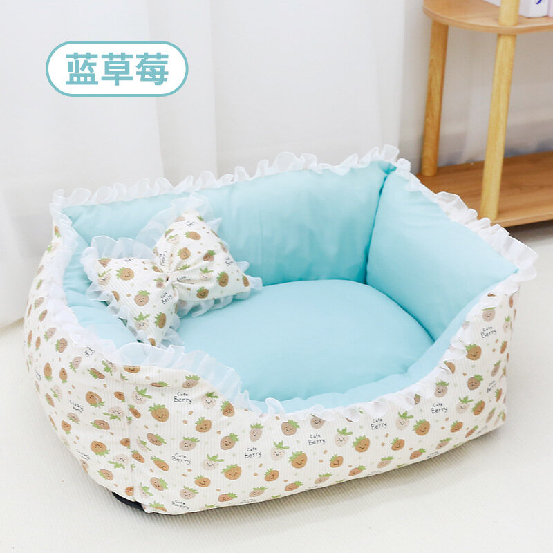 Четырехсезонная универсальная собачья будка, утолщенная и теплая, специально для собак маленьких размеров, увеличенная