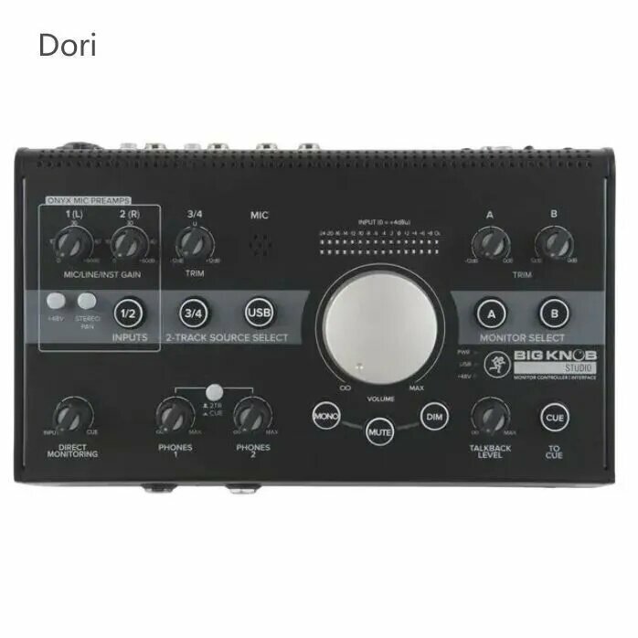 Аудиоинтерфейс Mackie Big Knob StudioЧёрный