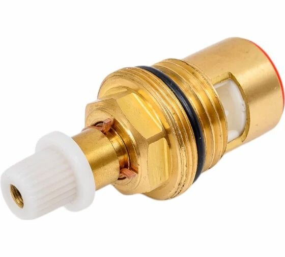 Кран-букса с керамическими прокладками, поворот 180*, горячая вода LEMARK