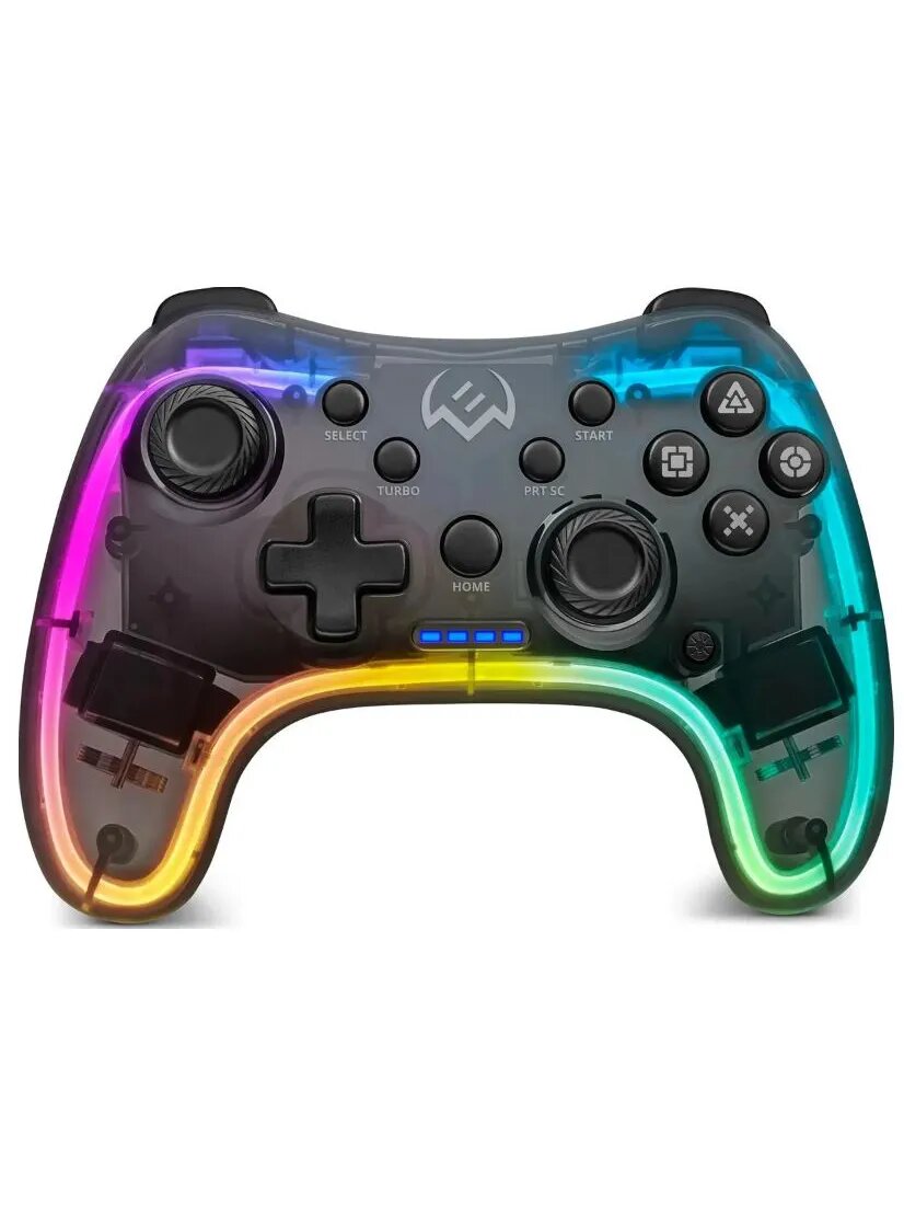 Геймпад беспроводной Sven GC-5050 SV-016029 (14 кл. 2 стика, D-pad, PS4/PS3/NS/PC/Android/iOS, RGB)