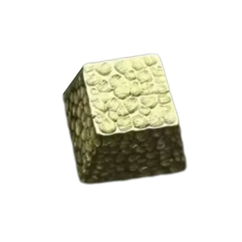 Латунные кейкапы "Метеориты" для механических клавиатур, Глянцевый