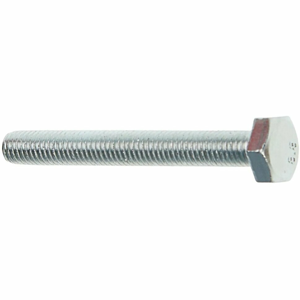 Болт DIN933 с шестигр. головкой оцин. М10х80 (12 шт/уп) Zitar (126522), 2375007
