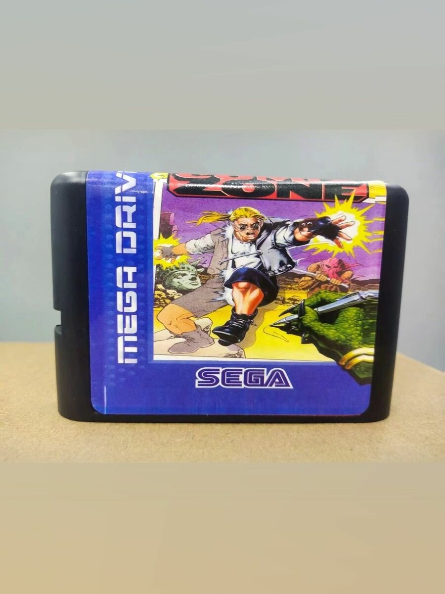 Игровой картридж для приставки 16 bit SEGA: Comix Zone (без коробки)