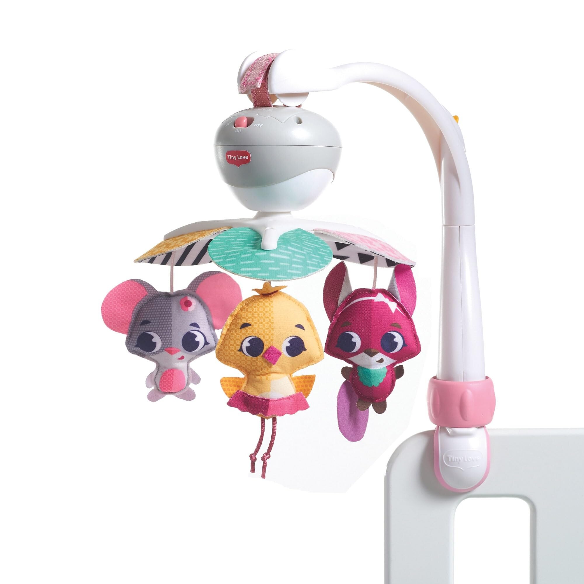 Мобиль мультифункциональный Tiny Love «Мечты принцессы» 3-в-1, разноцветный