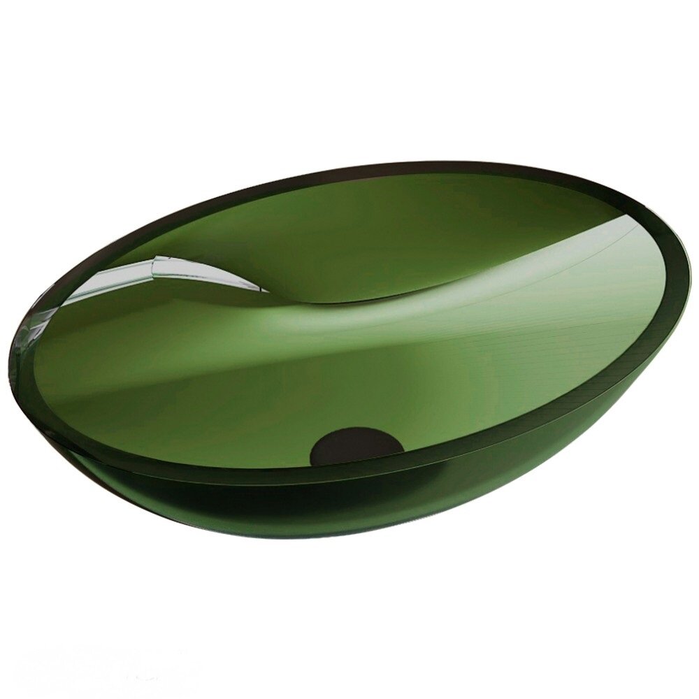 Раковина Abber Kristall 50x35 AT2802Emerald