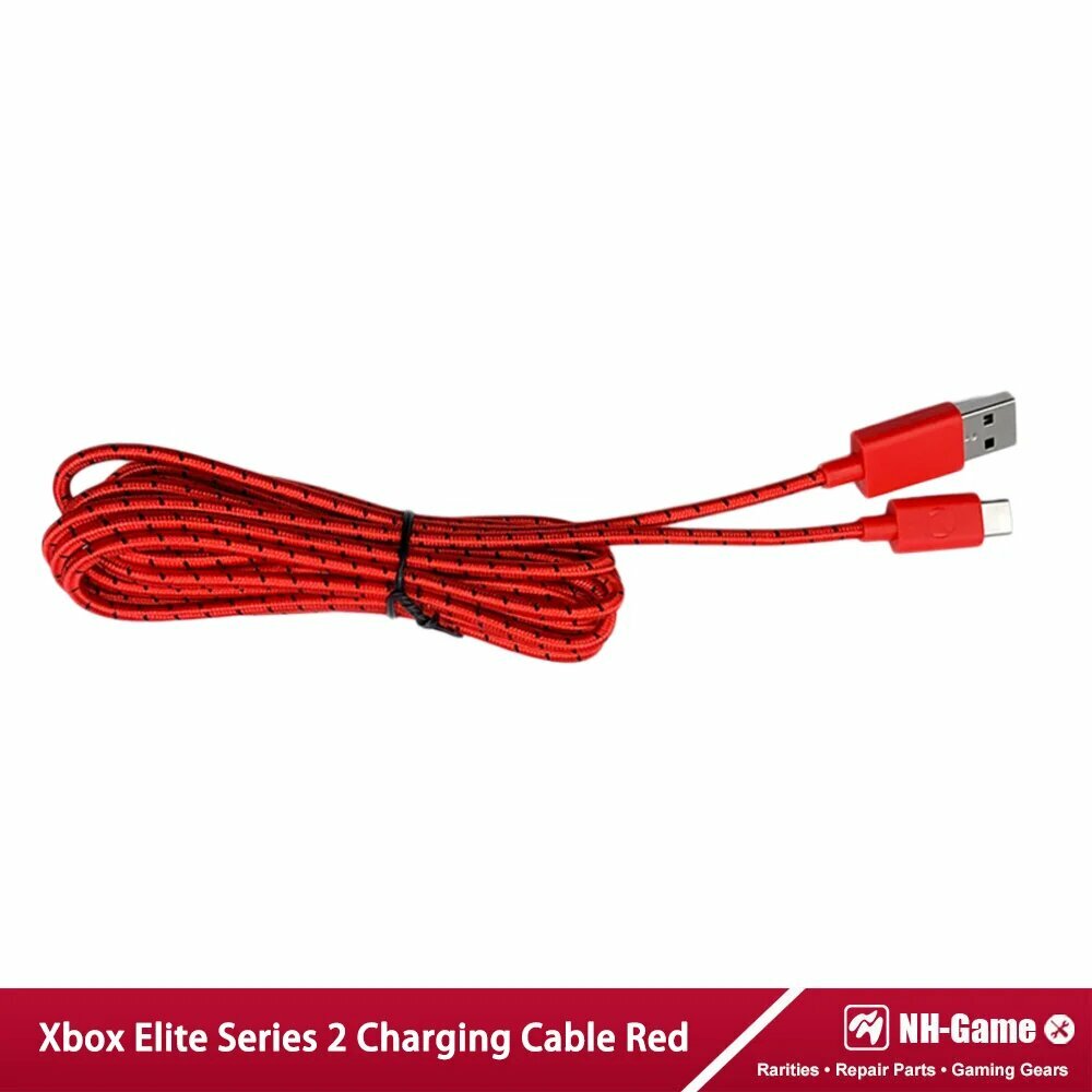 Зарядный кабель для контроллера Xbox Elite Series 2, кабель Type-C для геймпада Halo Infinite Edition, передача данных, провод