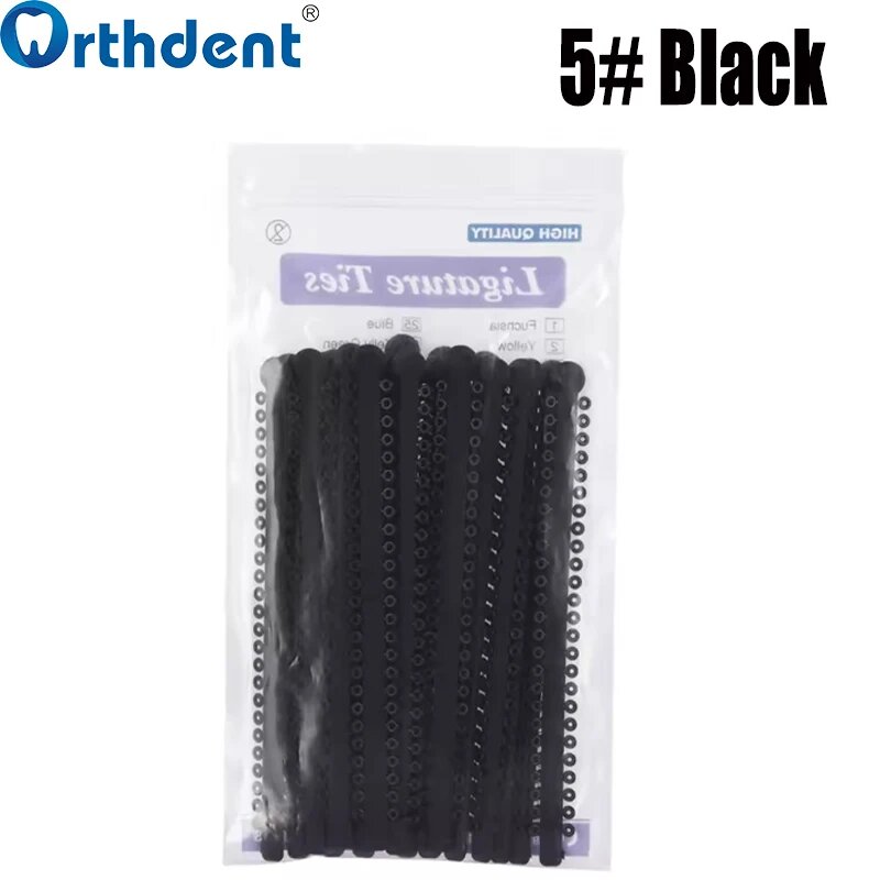 Стоматологические ортодонтические эластичные лигатуры, 1000 шт./упак, красочные резинки для орто-брекетов, брекеты, инструменты для лечения стоматологии