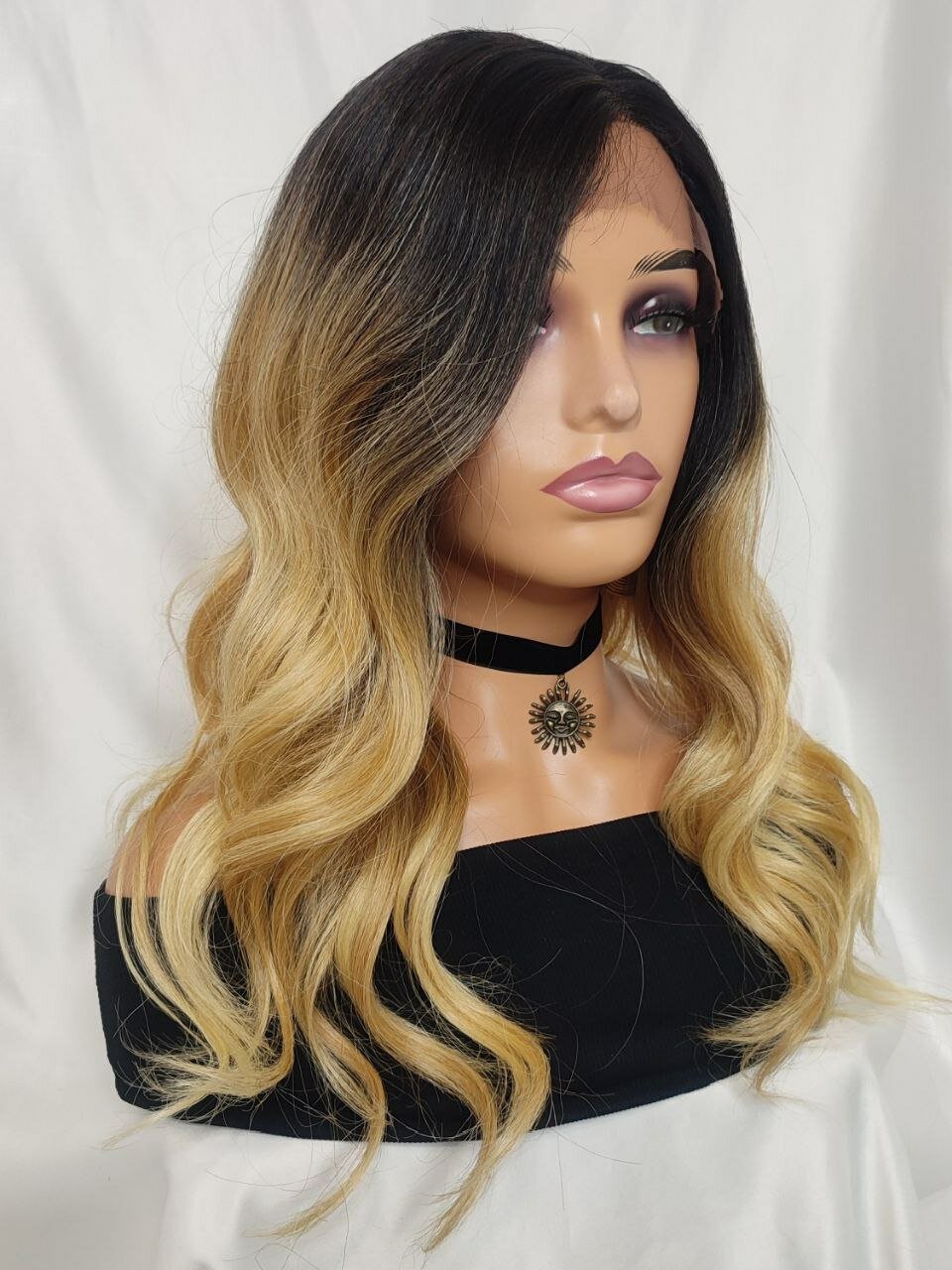 Парик WigDream «60см роскоши», искусственный, волнистые волосы, цвет 27B медовый