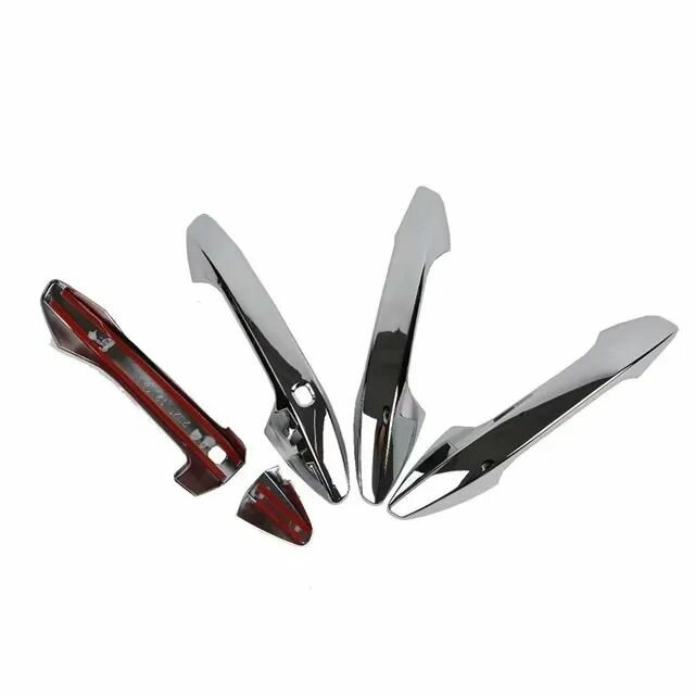 Для Kia Sportage NQ5 2022-2024 ABS хромированная карбоновая накладка на дверные ручки, рамка чаши, автомобильные аксессуары