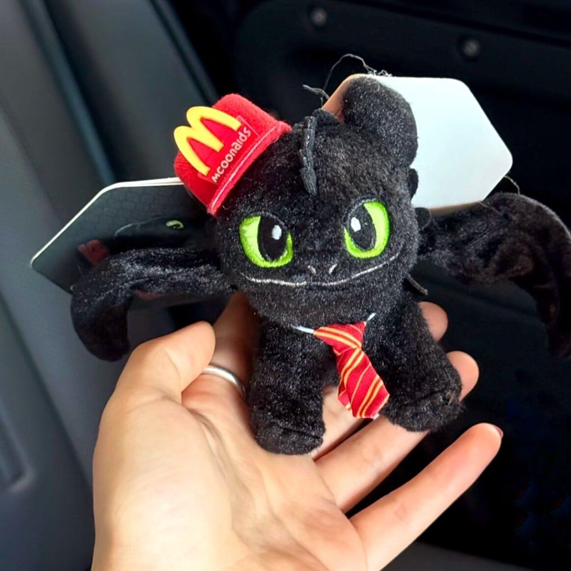 Настоящая игрушка-брелок "Как приручить дракона" милый питомец Беззубик, подвеска для сумки, подарок для девочек