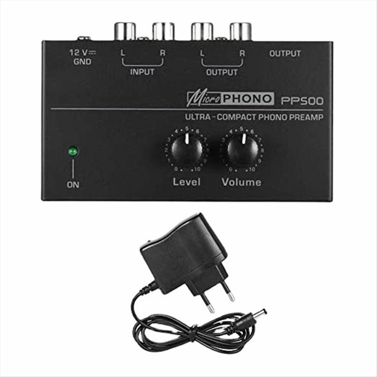 PP500 Ультракомпактный Фоно-предусилитель Pre Amp Preuplifier EU Plug