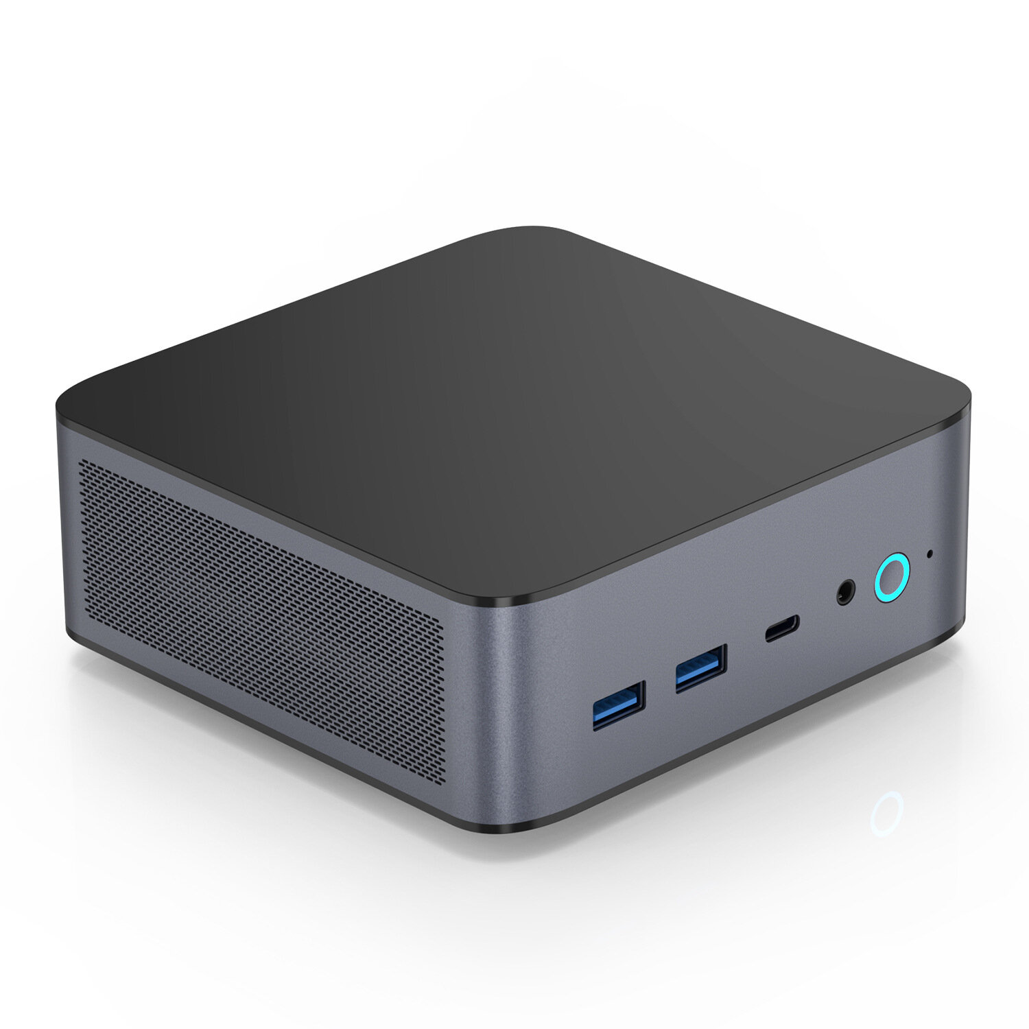 Мини-компьютер H90 с процессором Intel Core i7-11390H, поддержка тройного монитора, Thunderbolt, DP, 16GB DDR4, 512GB NVMe SSD, Wi-Fi 6, Bluetooth 5.0, 2 порта RJ45 2.5G, HDMI 4K, USB 3.2 для игр и офиса