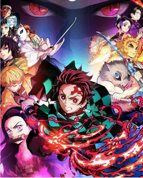 Новый продукт для кросс-бордерной торговли: Адвент-календарь Demon Slayer: Kimetsu no Yaiba, слепой бокс, акриловый кулон