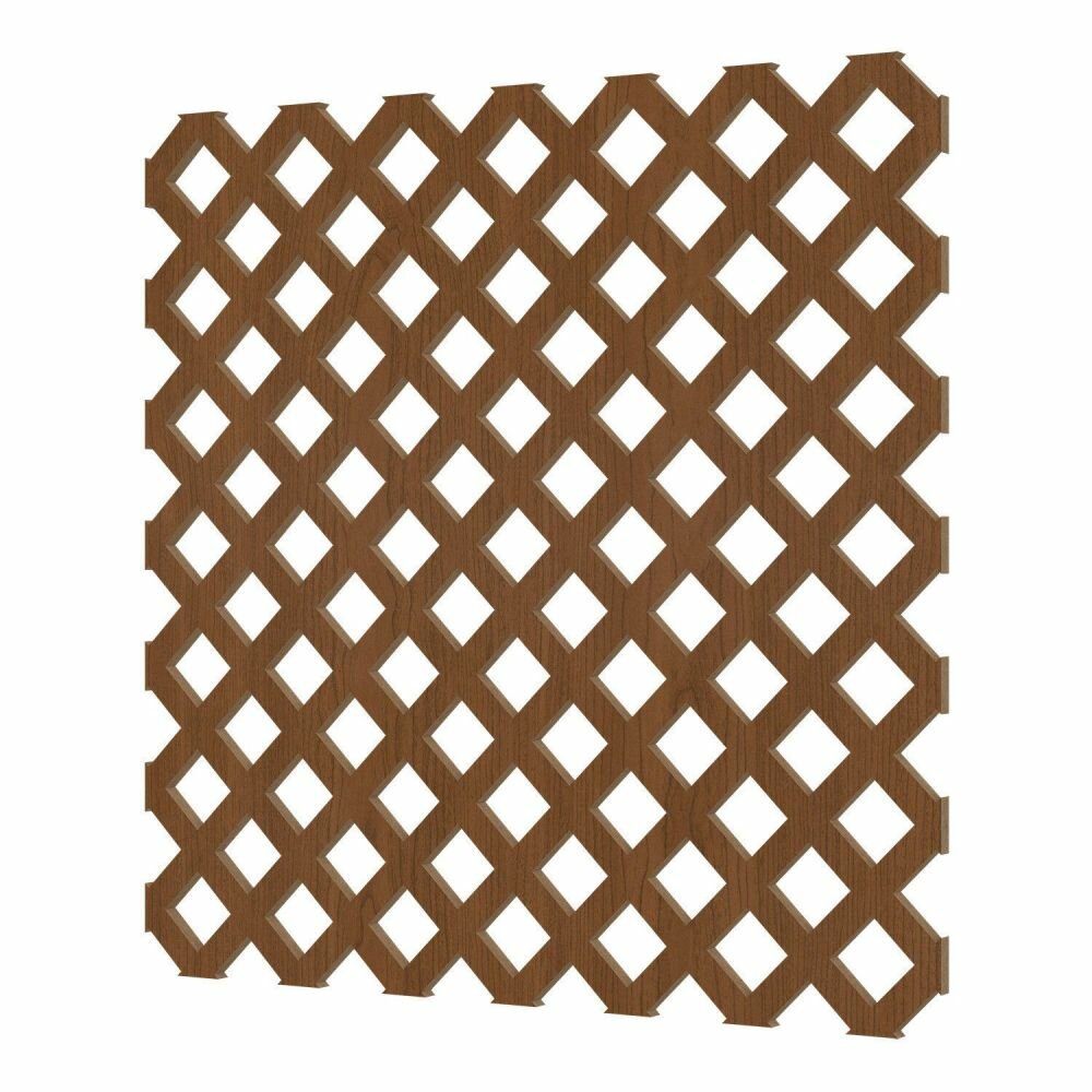 Перфорированная Панель Cosca Дедало Орех В600хШ1200 мм / Коска.