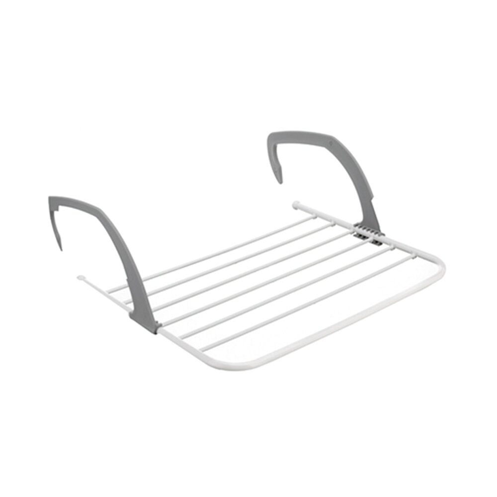 Телескопический складной сушильный штанга для белья для балкона, помещений и улицы, большой серый, размер около 68*40, сушильный стеллаж для улицы, спальни, сушильный стеллаж для улицы