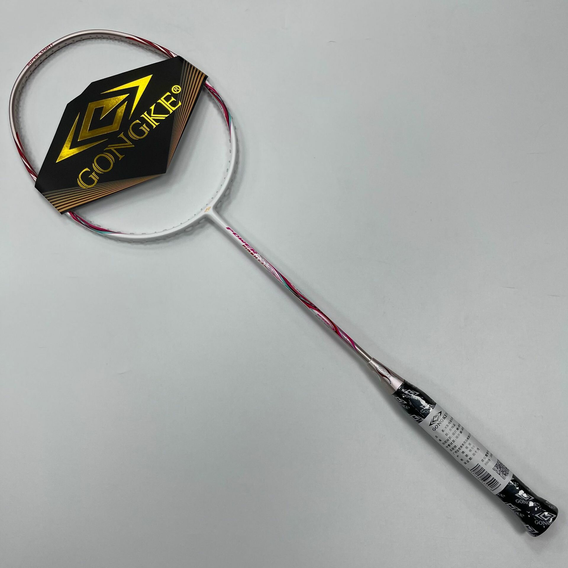 Полностью карбоновая бадминтонная ракетка Conquer K Series, карбоновая ракетка для бадминтона, ультралегкая, 28 фунтов, тренировочная ракетка для бадминтона