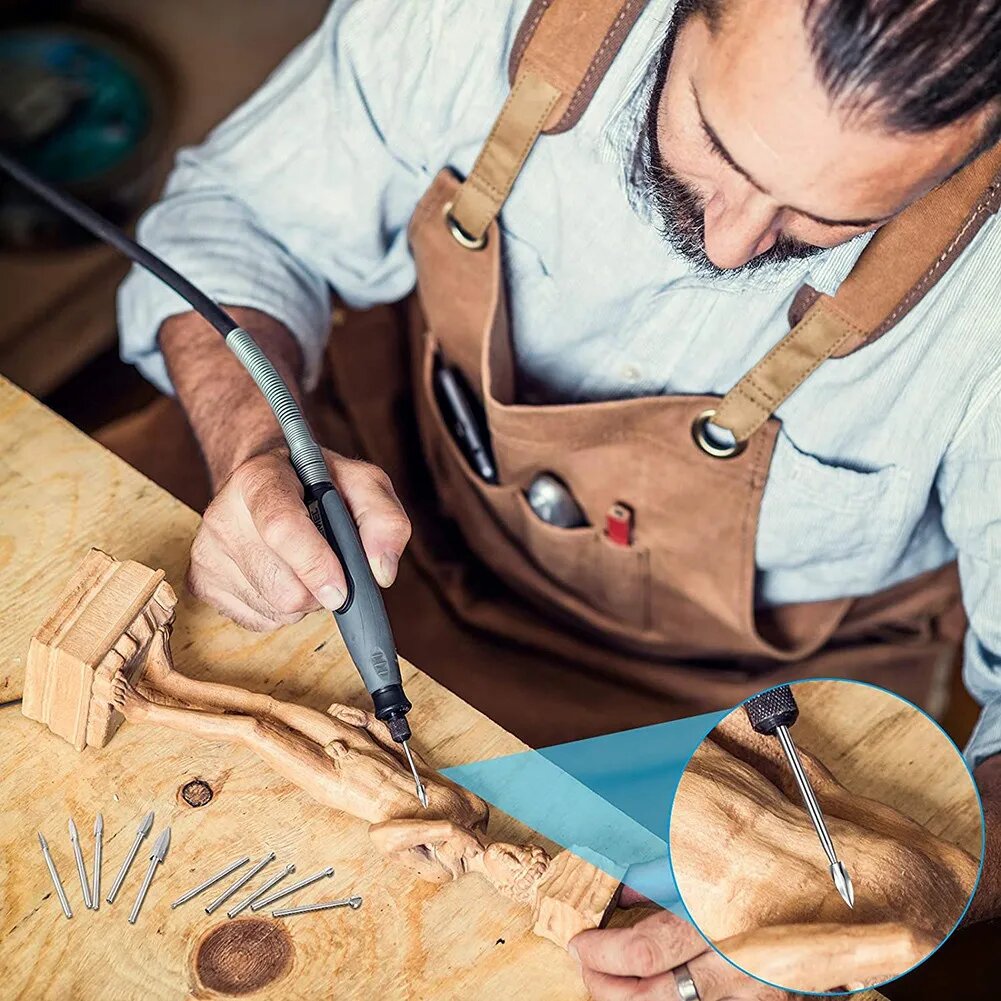 Сверла для резьбы по дереву 10 штук