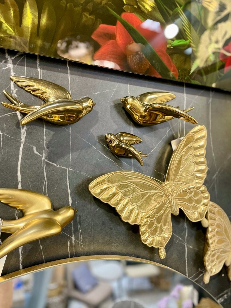 Декор настенный Chelsea Casaentera CE05-385307 золото 100х70х60h