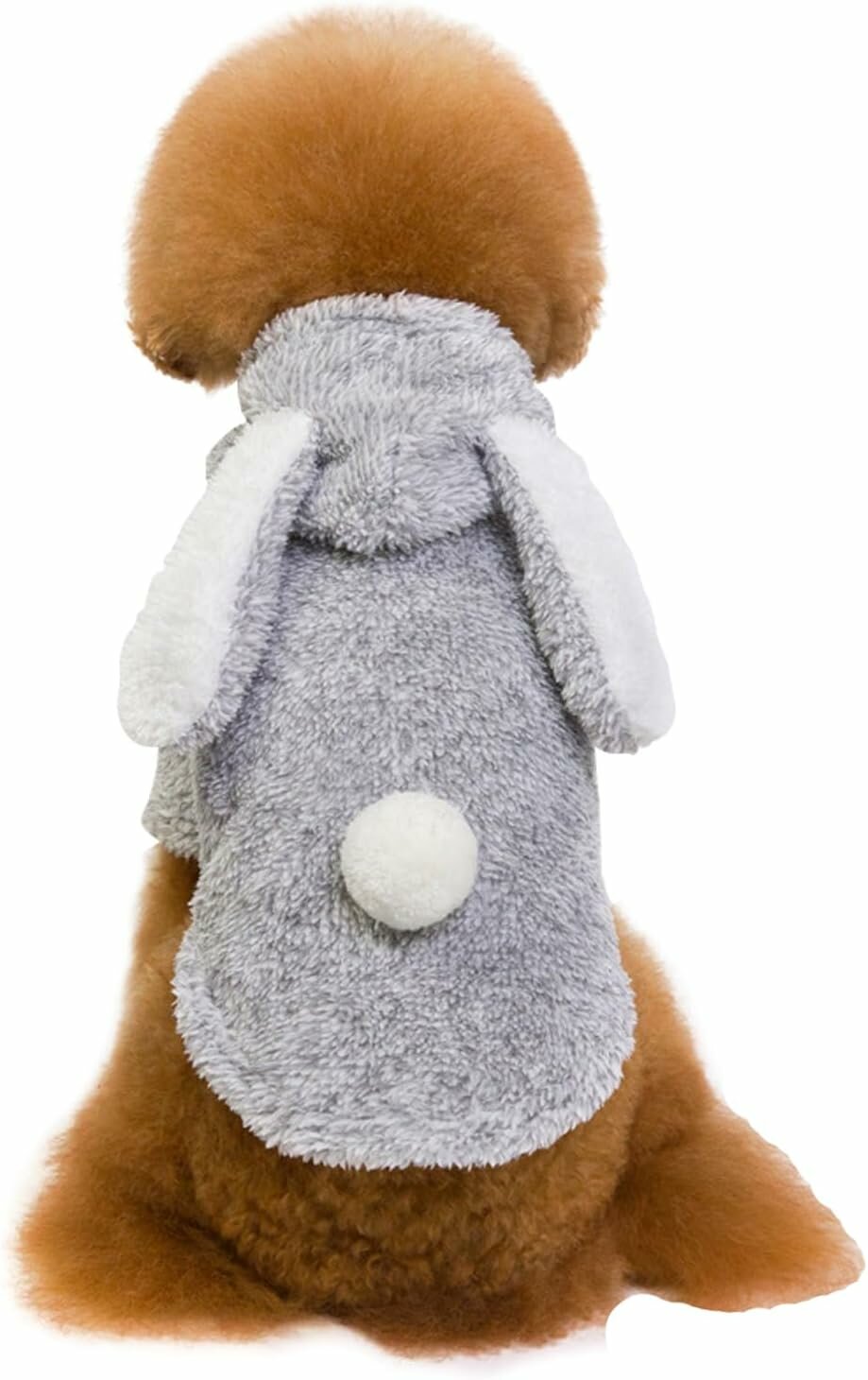 DINGXIAN Одежда для собак крупных пород: Кроличий костюм с капюшоном, Пасхальный комбинезон для Тедди, Пуделя