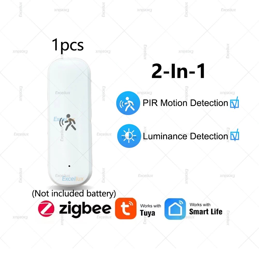 Датчик движения Tuya Smart Life Zigbee 3.0 2 In 1