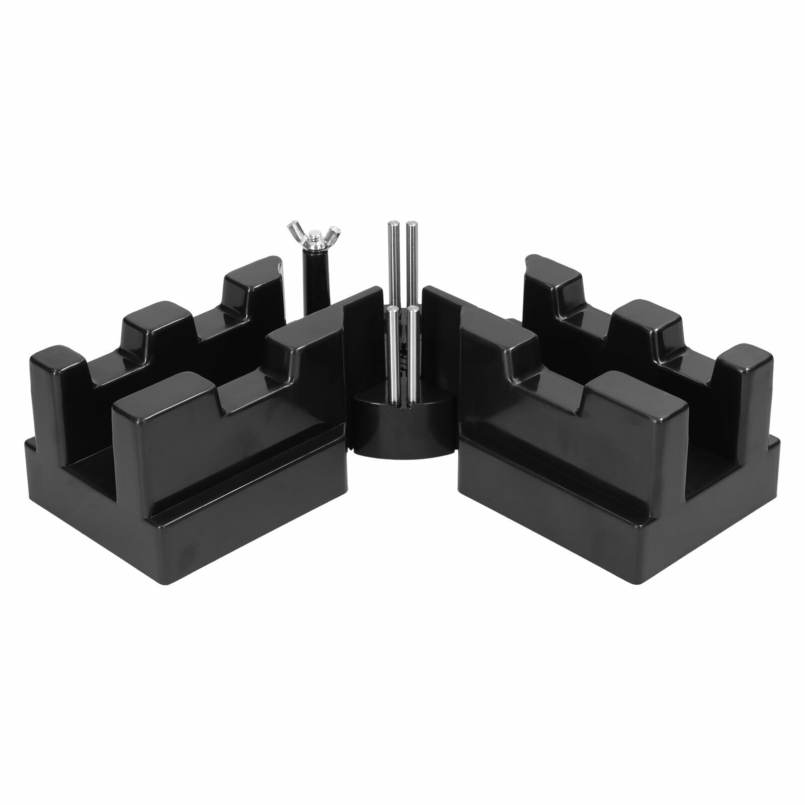 Комбинированный инструмент для измерения и резки углов 2 в 1, зажим для углов 85-180°, зажим для дерева, цвет черный+серебряный, размер 308 * 84 * 64 мм, вес 287 г, 1 шт в комплекте