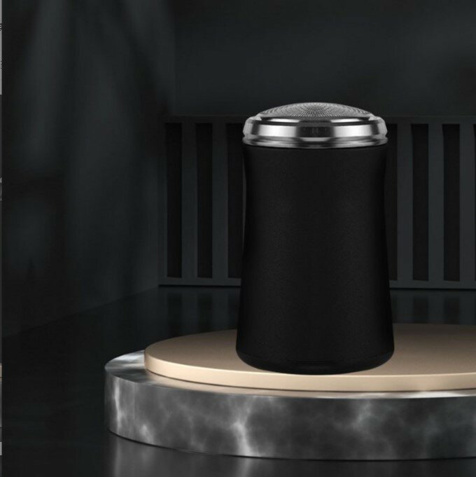 Мини электробритва, портативная электробритва, мужская заряжаемая электробритва, автоматический бриательный инструмент, кросс-бордерный черный