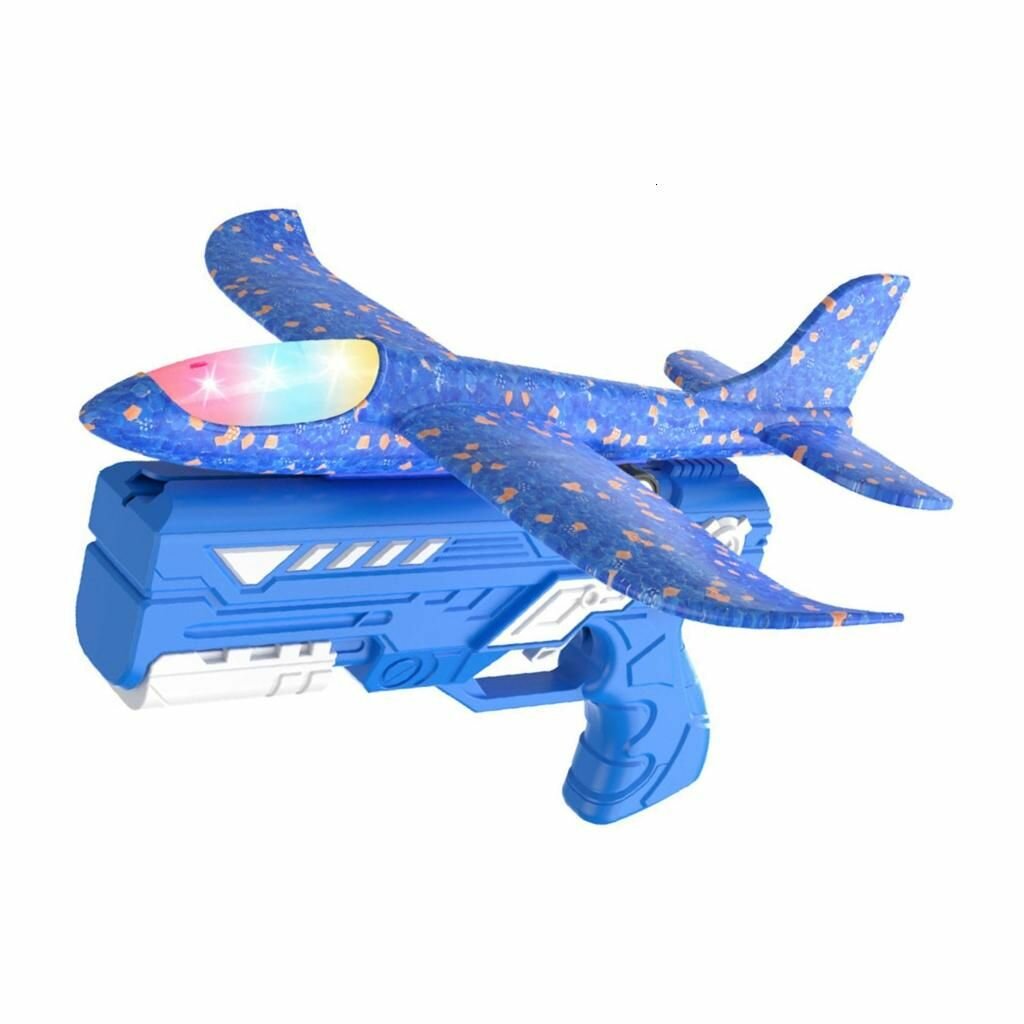 Светящийся планер для детей, синий пистолет - легкая плоскость