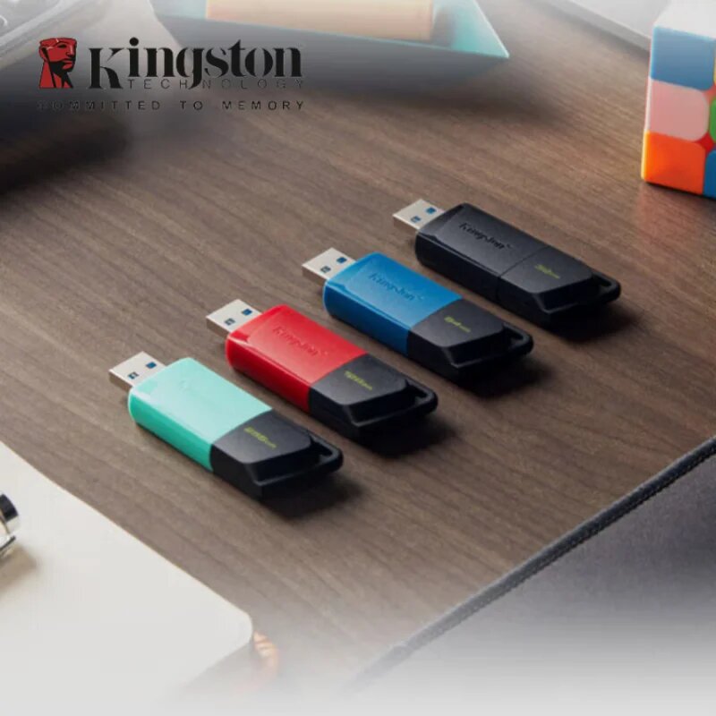 Kingston USB-накопитель 64/128/256 ГБ USB 3.2 64 ГБ