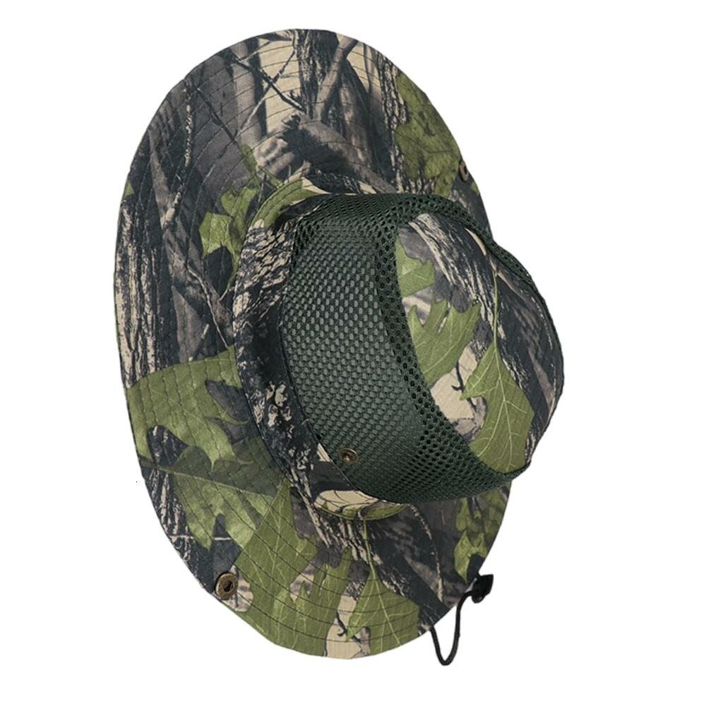 Шляпа кемпинговая с широкими полями, Зеленый