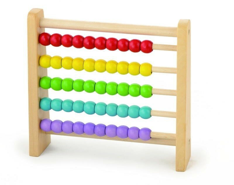 VIGA Счеты малые (дерево) VG54224 с 3 лет