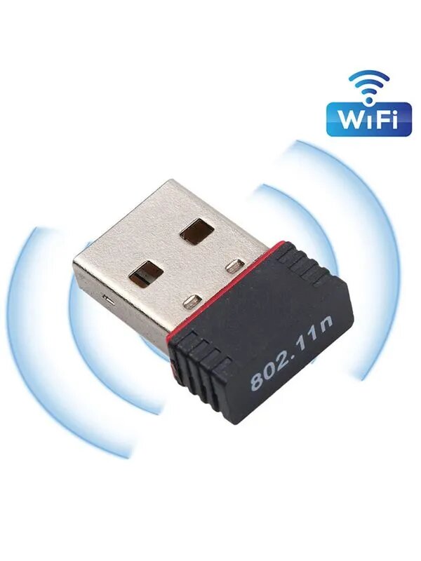 Mini Беспроводная сетевая карта Wi-Fi 2,4Ггц
