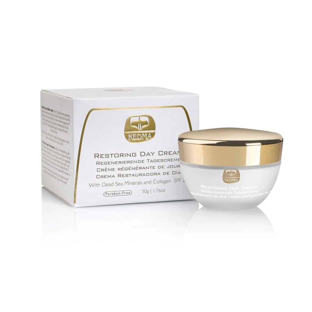 Дневной крем Kedma Cosmetics, с минералами мертвого моря, восстанавливающий, 50 г