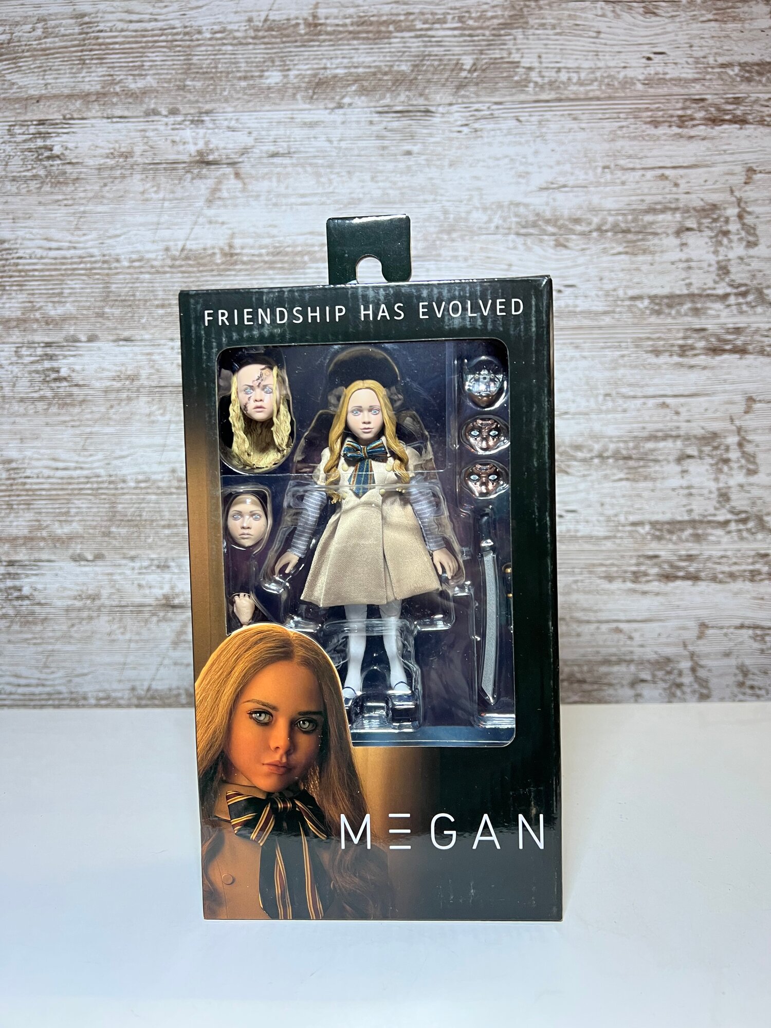 Фигурка М3ГАН, M3GAN, 14 см в комплекте сменные головы и лица, от Neca