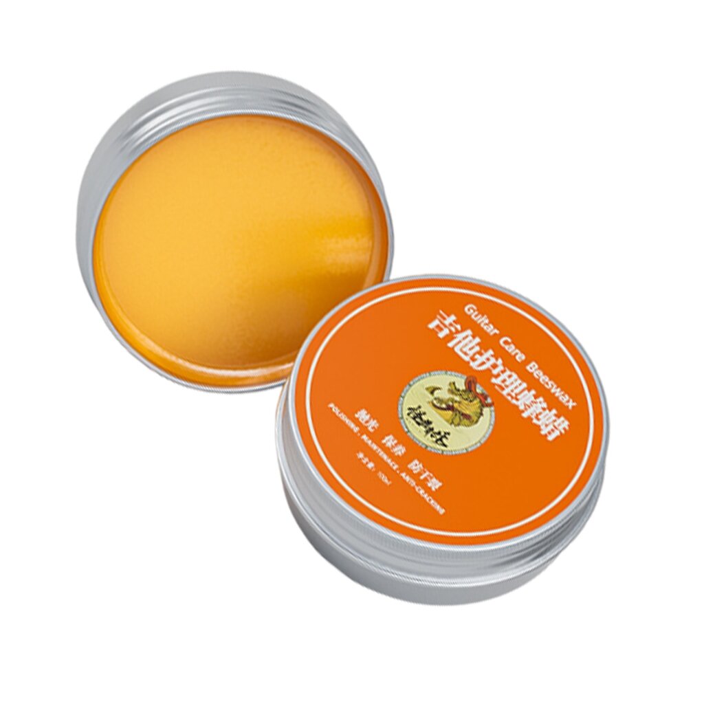 Полироль для гитары Пчелиный воск для ухода за музыкальными инструментами Масло для защиты и ухода за грифом