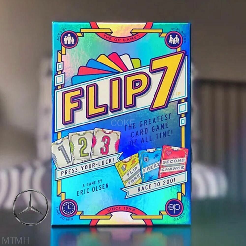 Карточная игра Flip 7 с элементами стратегии и удачи