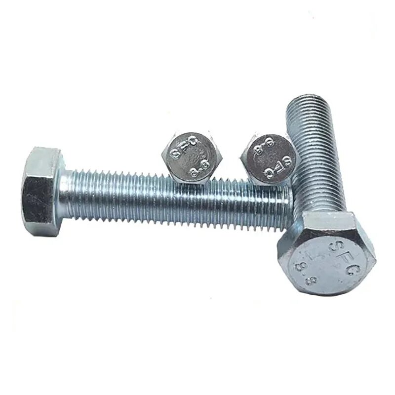 Винты из оцинкованной стали M5 M6 M7 M8 M10 55mm, M8 2pcs