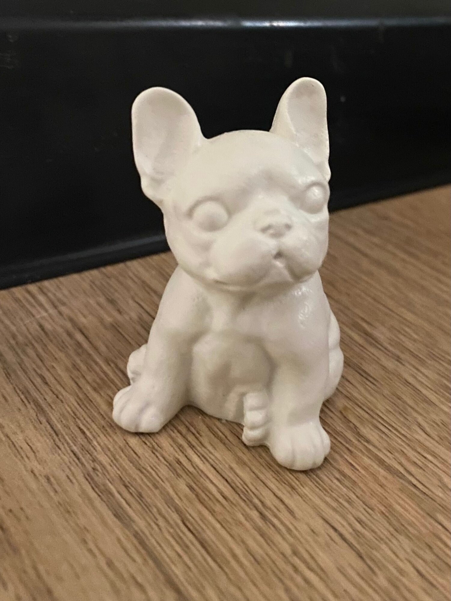 Французский бульдог гипсовая фигурка для раскрашивания